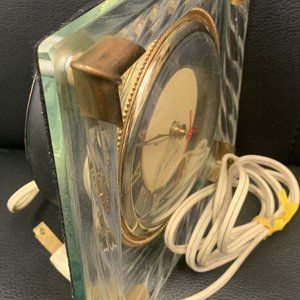 Ingraham | Accents | 95s E Ingraham Co Vintage Mirror Clock Works Looks ...